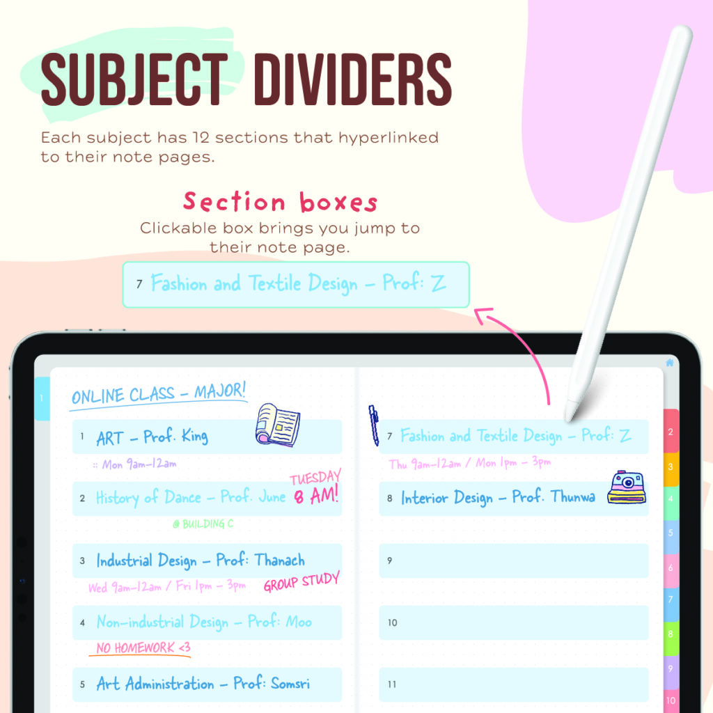 Digital BUJO for Goodnotes | Dot Grid Bullet Journal with Templates ...