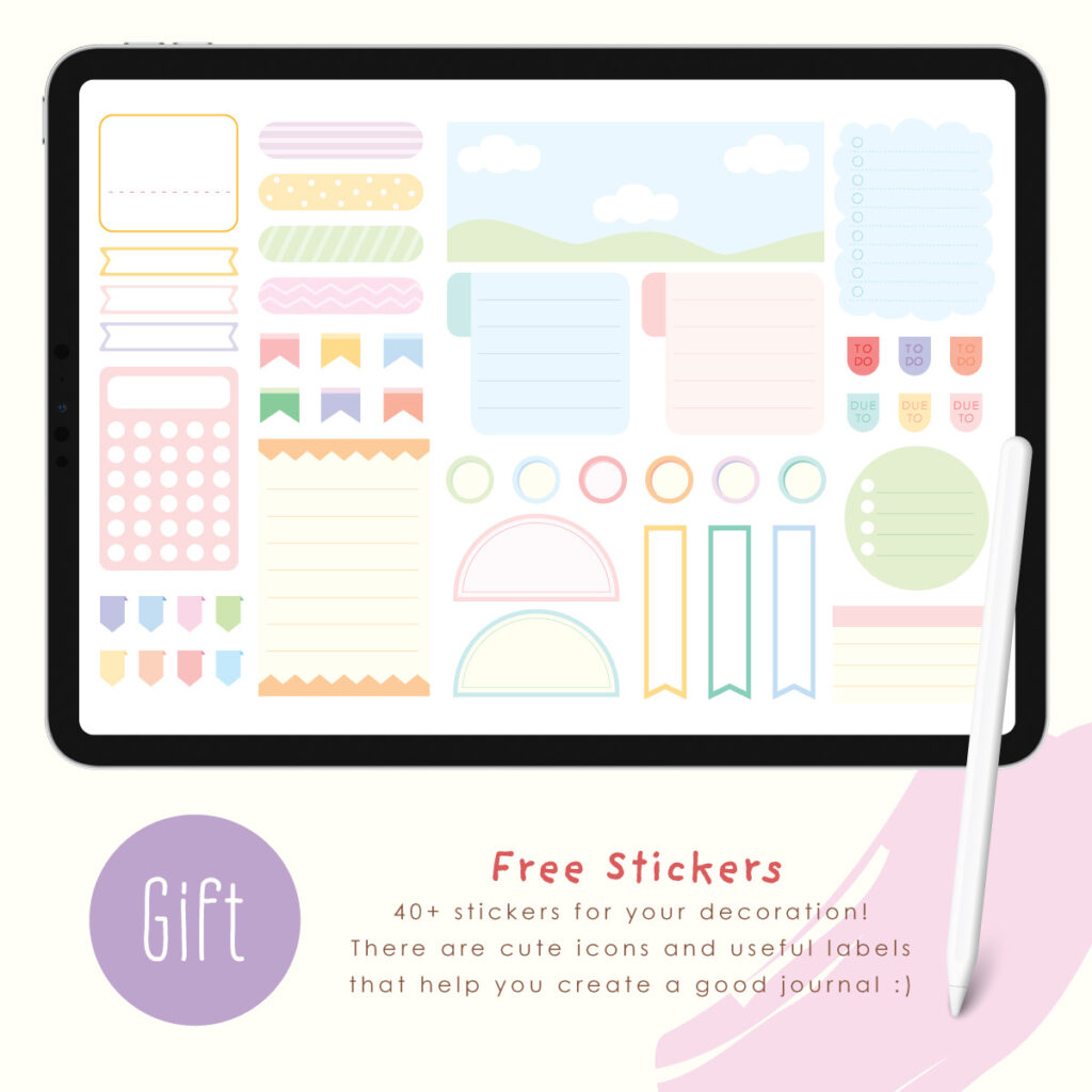 Digital Weekly BUJO Planner for Goodnotes | Dot Grid Bullet Journal ...