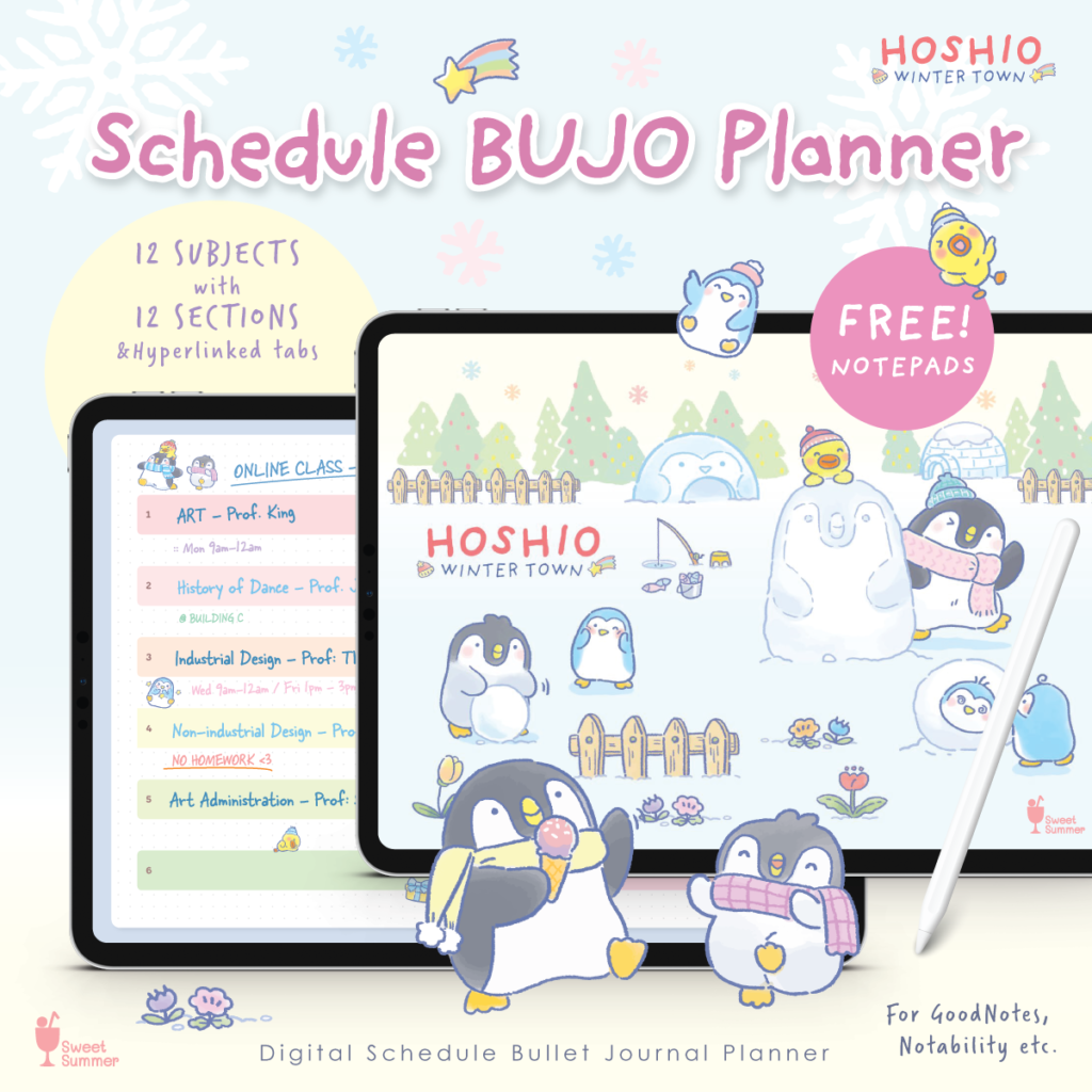 Hoshio – Digital BUJO for Goodnotes | Dot Grid Bullet Journal – Digital ...